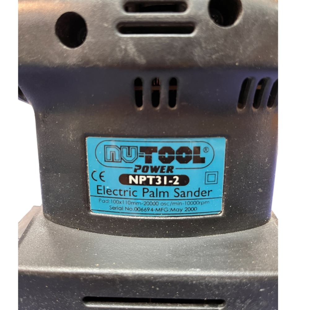 Pre-owned Nutool Nu Tool Palm Sander - Own4Less